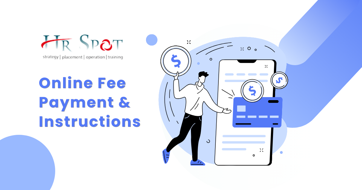 Admissions | Online Fee Payment & Instructions | HR Spot